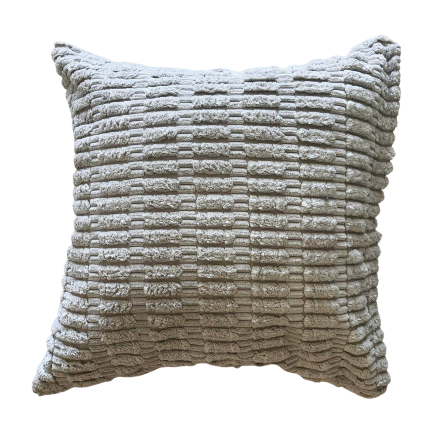 Piped Textured Cushion Cover - Urban Home Interio