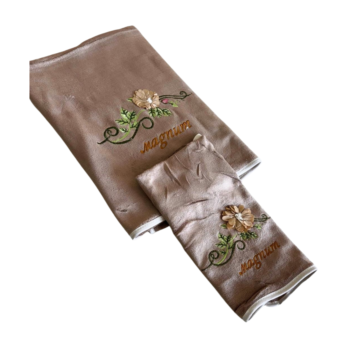 Magnum Embroidery Towel Set – Luxury & Elegance - Urban Home Interio